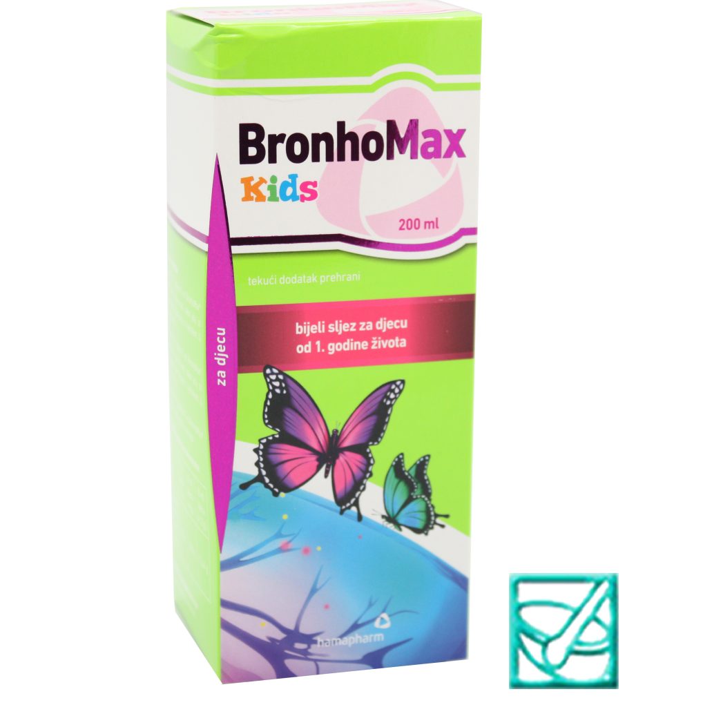 Ljekarne Dvoržak | HAMAPHARM BRONHOMAX KIDS sir 200ml
