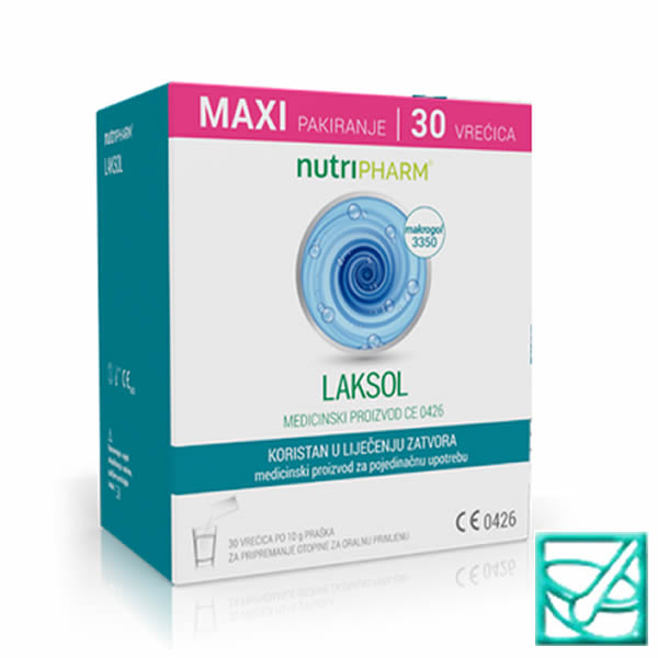 NUTRIPHARM LAKSOL vreć. a30 - Ljekarne Dvoržak