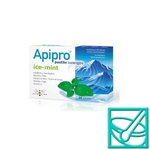 Ljekarne Dvoržak | API APIPRO PASTILE ICE-MINT eukaliptus a24